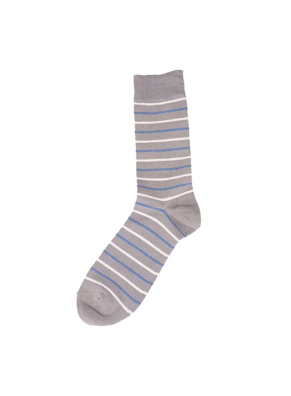 Men's Striped Midi Socks IY410 - Korean Men's Fashion | LEWKIN