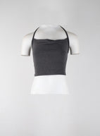 Sheer Long Sleeve Top & Halter Tank Top Set IJ402 - K-Pop style | LEWKIN
