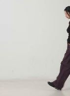 Slim Fit Hooded Turtleneck Top CN514 - Acubi style | LEWKIN