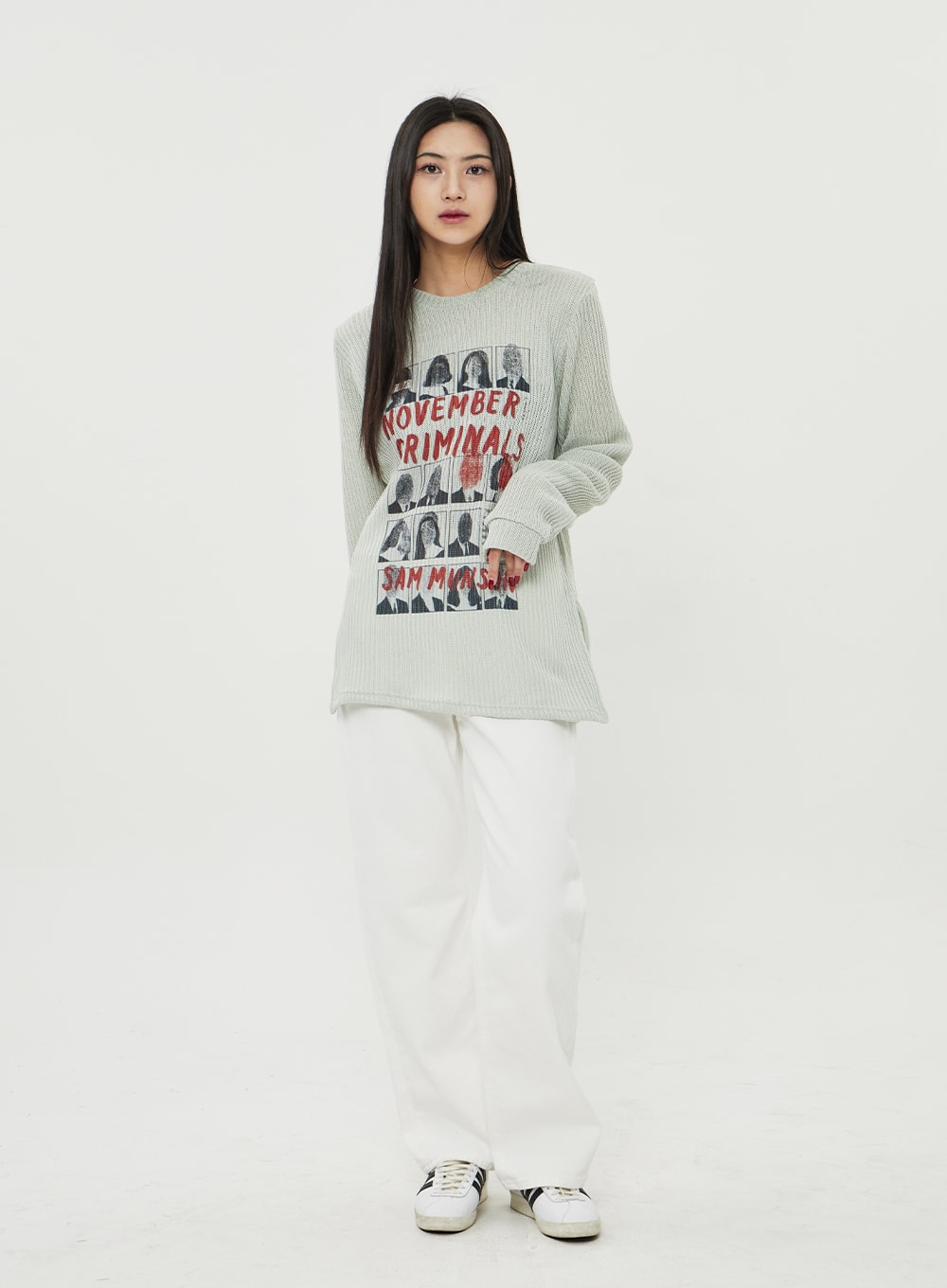 Wide Leg Cotton Pants BF316 - Acubi style | LEWKIN