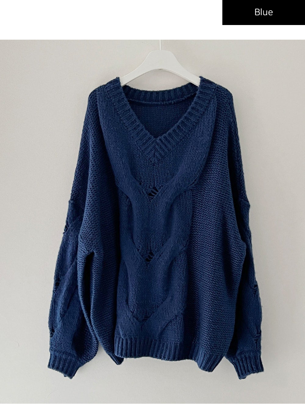 Cable Knit Sweater BA09 - Korean Women's Fashion | LEWKIN