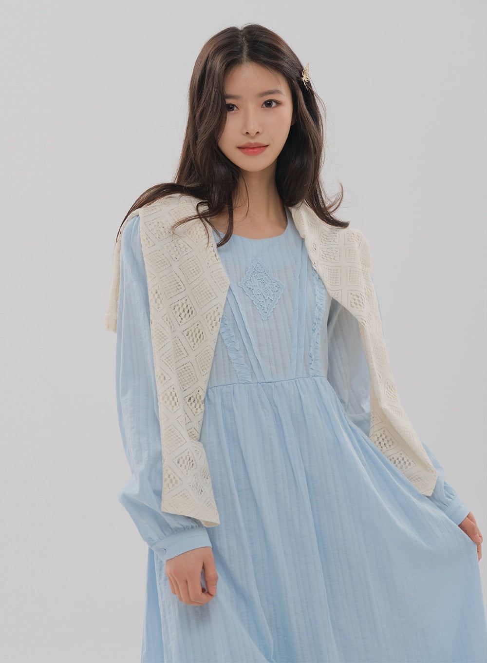 Maxi Dress B2601 - Korean Women's Fashion | LEWKIN